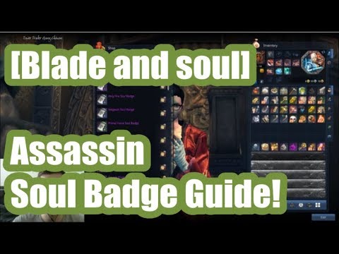 [Blade and Soul] Assassin Soul Badge Guide! - YouTube