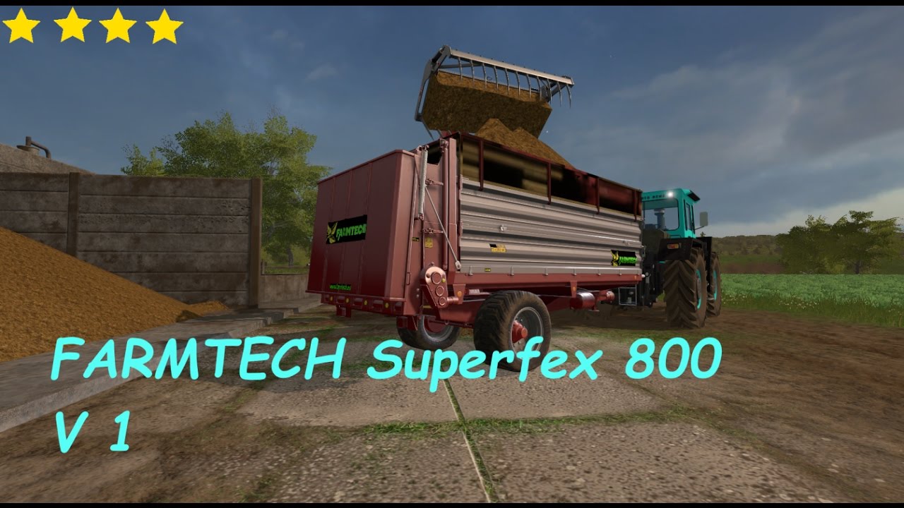 Mod Vorstellung Farming Simulator Ls17:FARMTECH Superfex 800 V 1 - YouTube