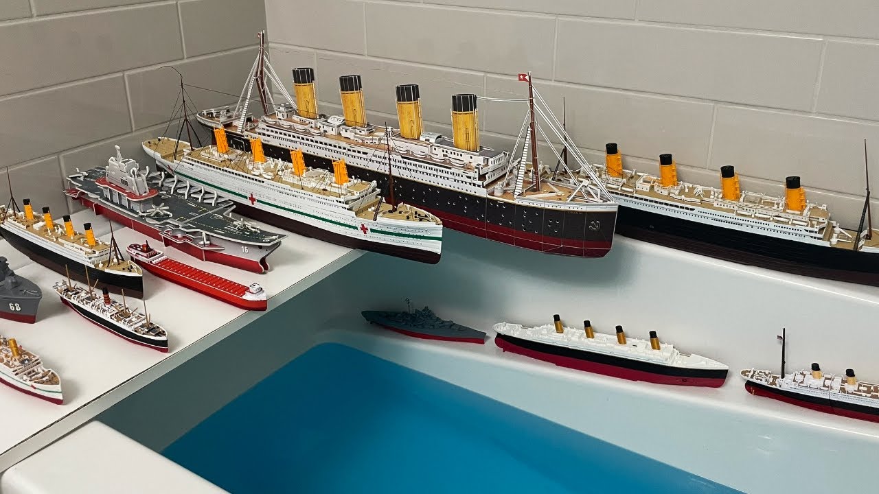 Back to back Review of Ships. Titanic, Britannic. Will They sink or ...