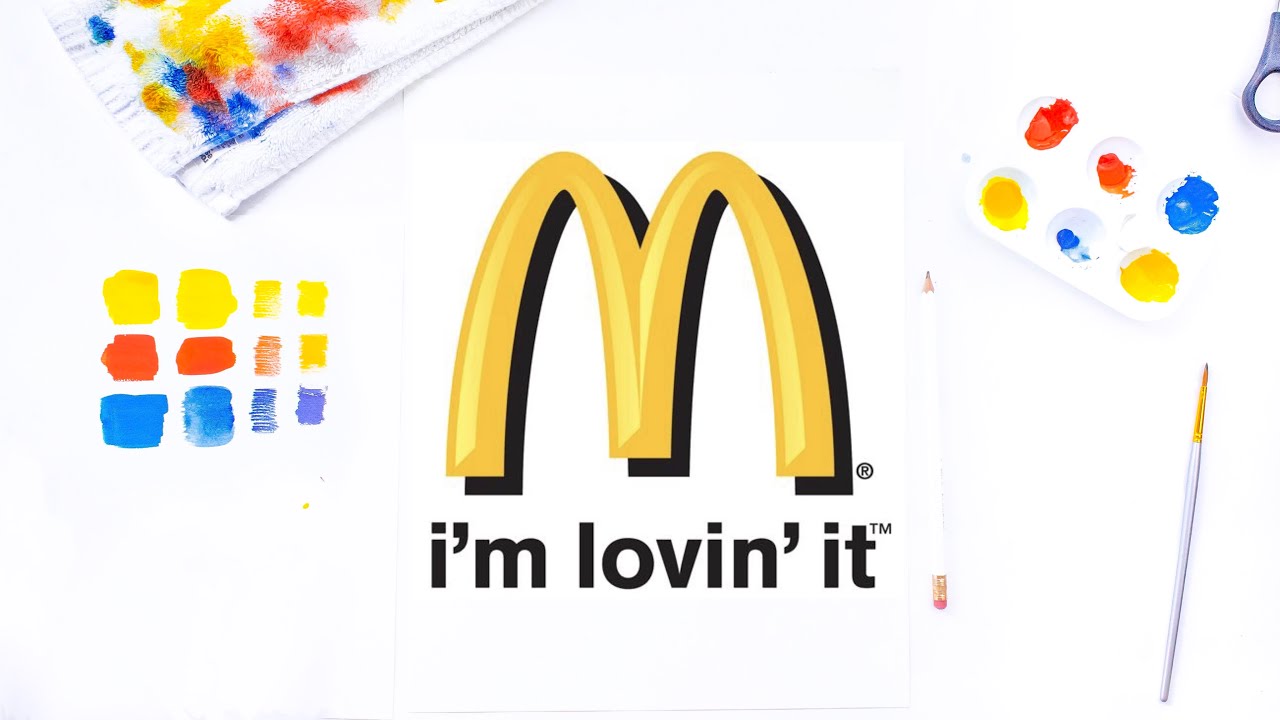 Recreating Famous Logos in Calligraphy - YouTube