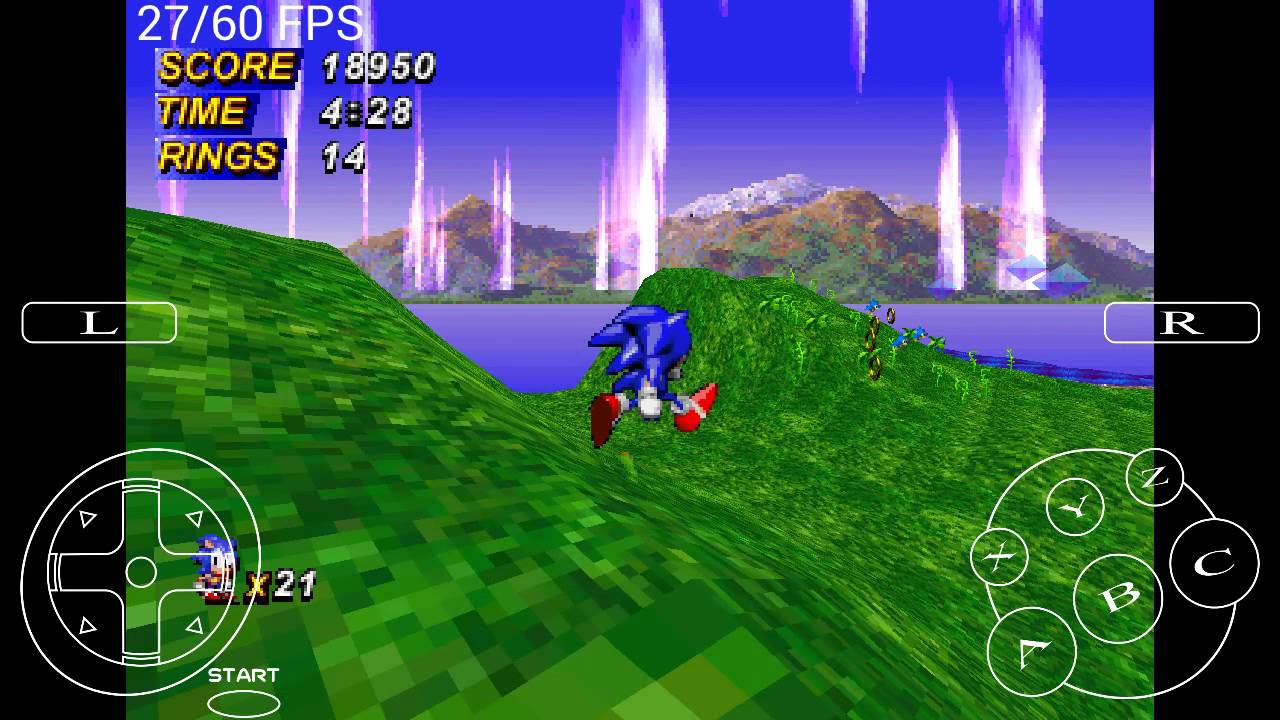 Sonic xtreme beta rom - YouTube