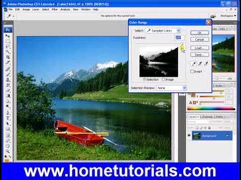 Photoshop Lesson 28 Selections Color Range - YouTube