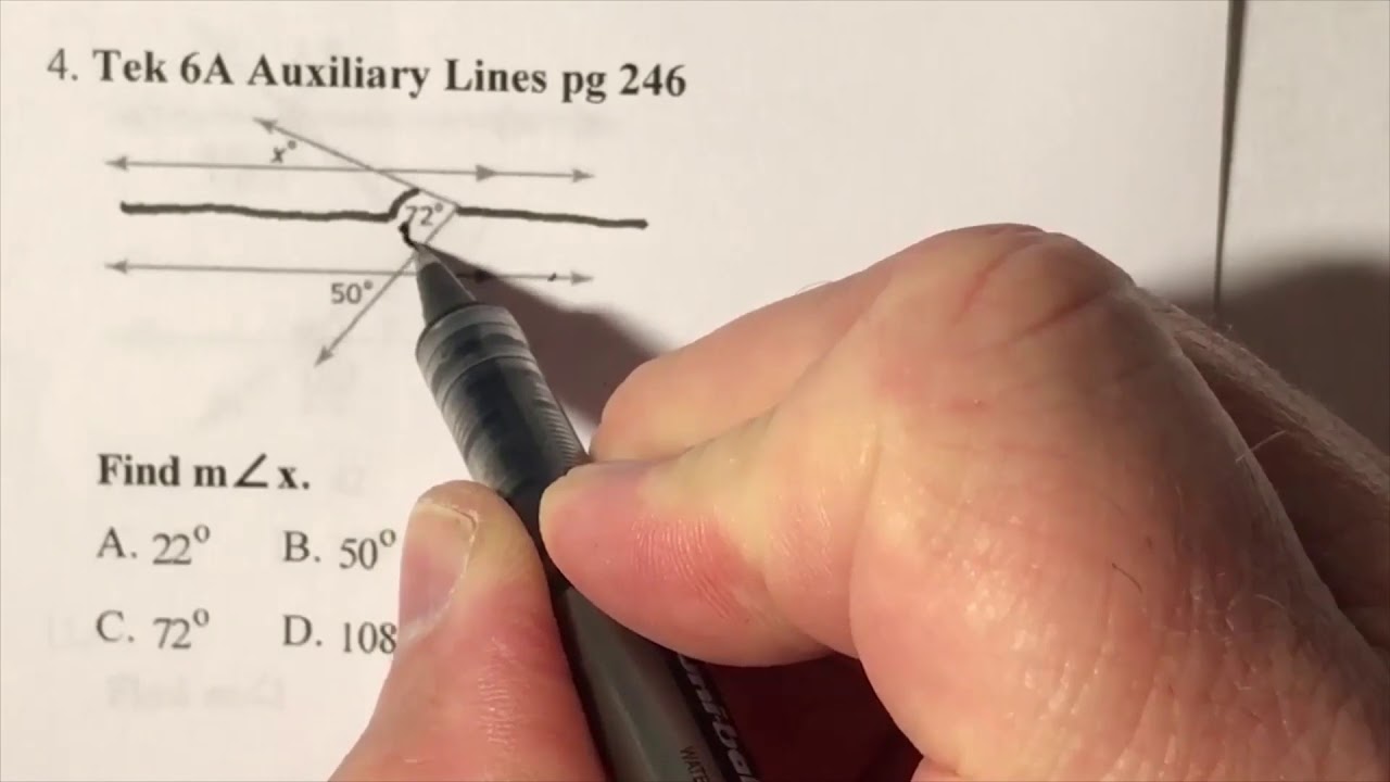 Auxiliary Line #4 - YouTube