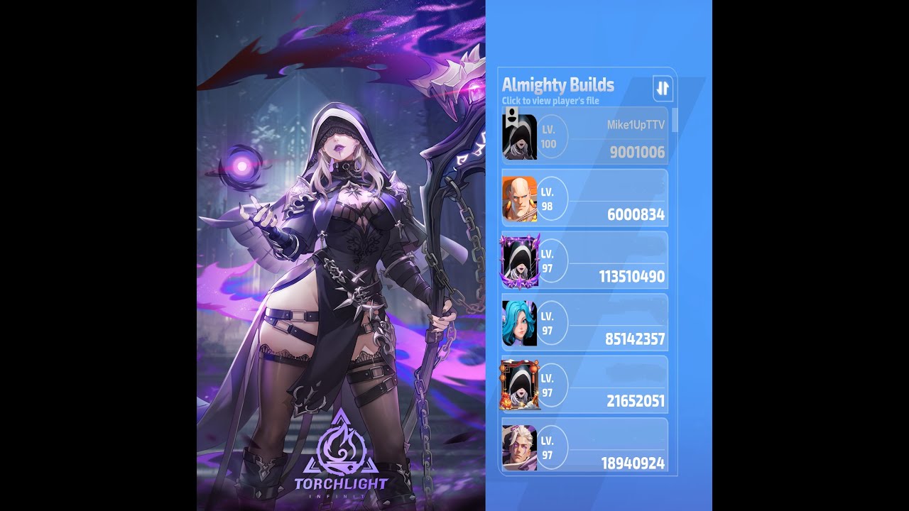 Torchlight Infinite Profound 8 Mind Control Thea 3 Blasphemer Build ...