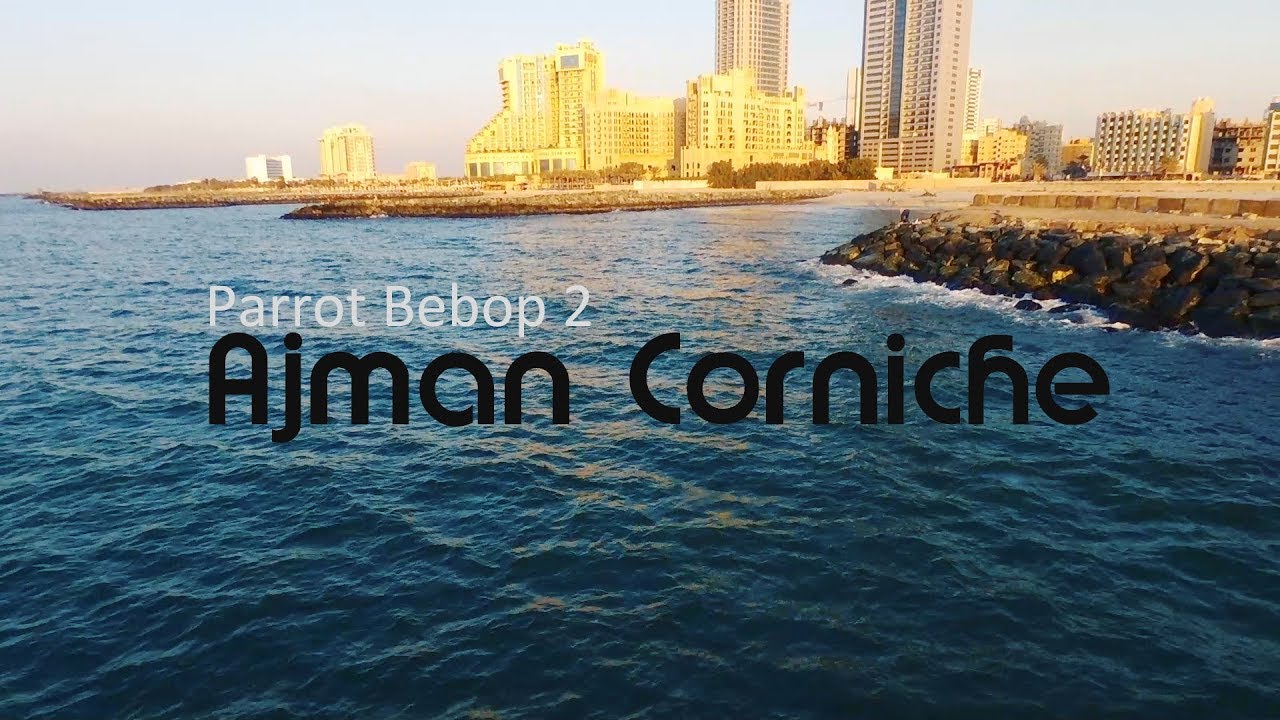 Ajman Corniche | Drone Aerial View - YouTube