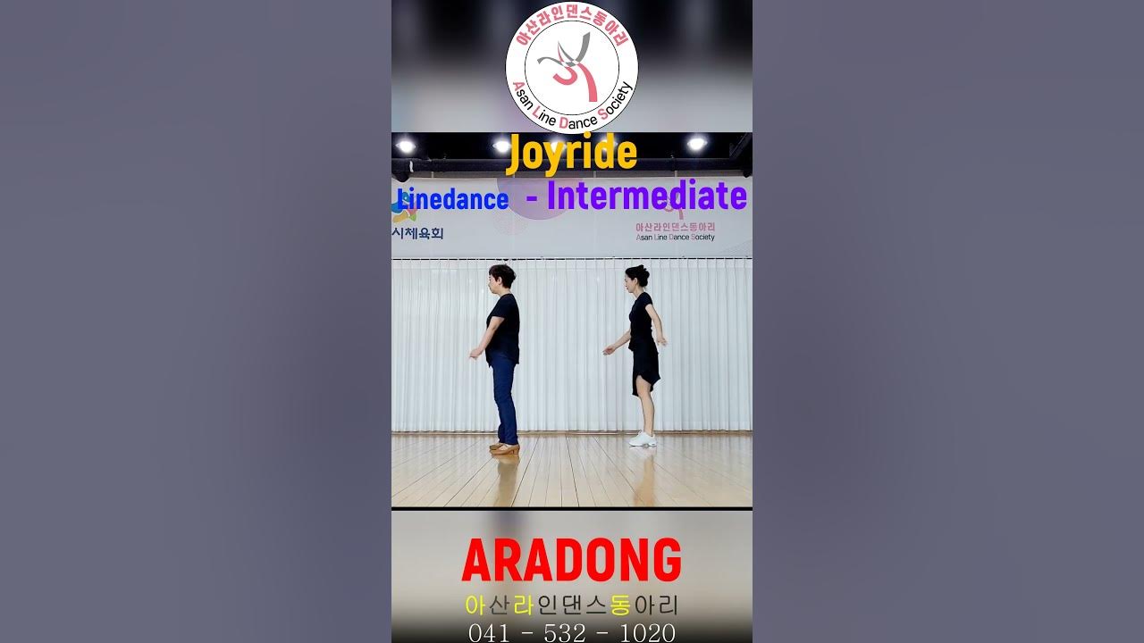Joyride Linedance #shorts Intermediate @ARADONG linedance - YouTube