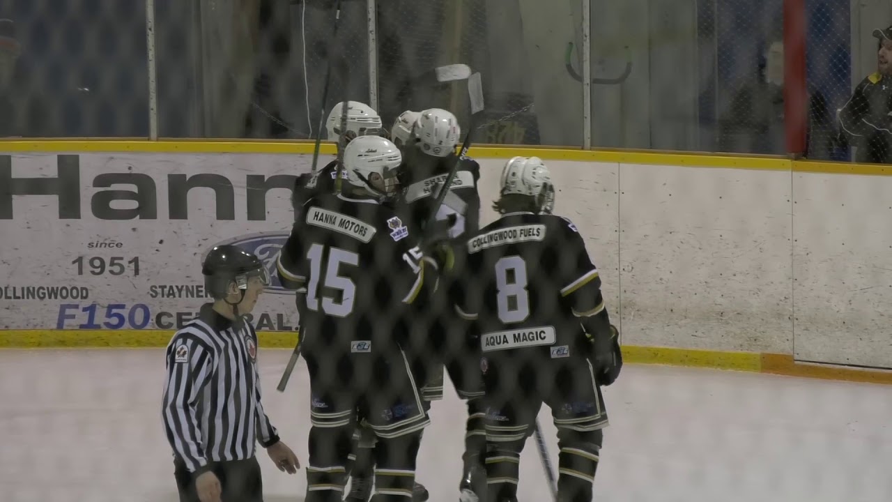 Stayner Siskins v Lakefield Chiefs Schmalz Cup SF Game 1 Highlights ...