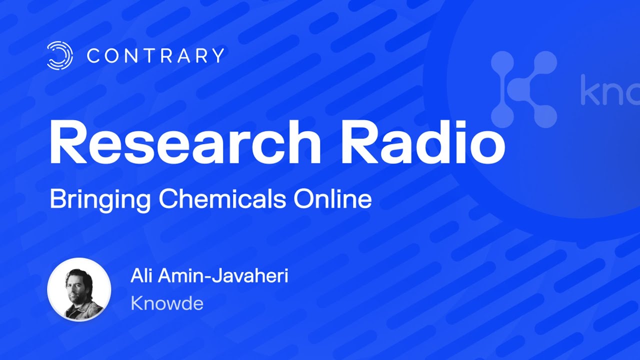 Knowde: Bringing A $5 Trillion Industry Online (with Ali Amin-Javaheri) - YouTube