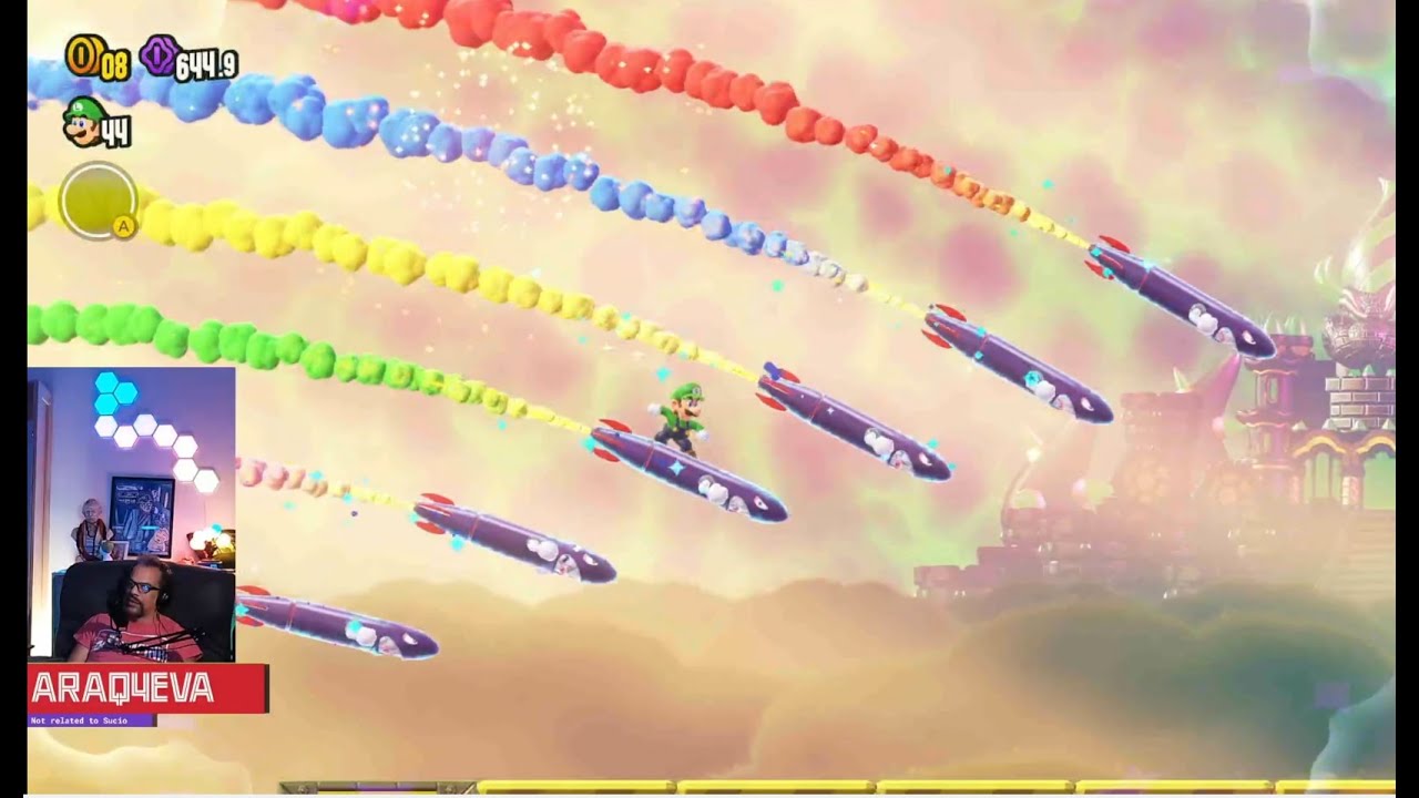 Mario Wonder | Flower Castle Islands (Lower Level) - YouTube