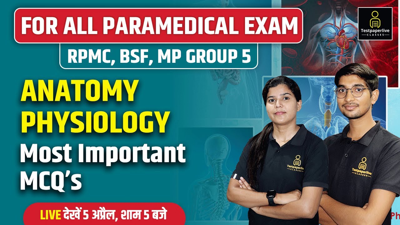 Anatomy & Physiology For OT Technician, Lab Technician, Radiographer ...