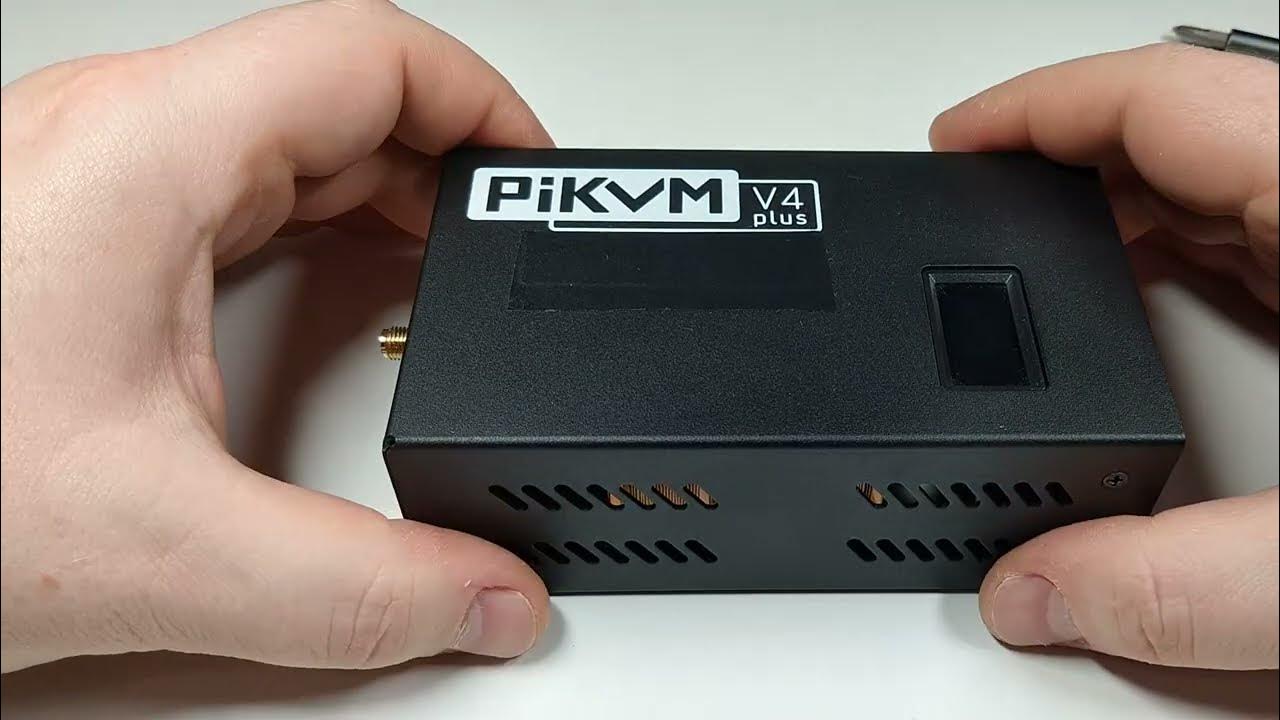 PiKVM V4 Plus guide how to install Wi-Fi antenna connector/pigtail ...