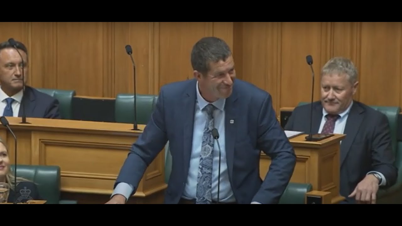 New Wairarapa MP Mike Butterick's Maiden Speech in Parliament - YouTube