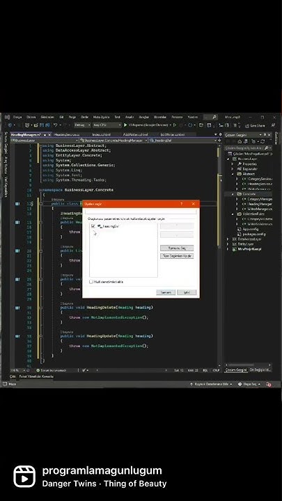 C Ile Web Yazılım Csharp Csharpdevelopers Csharpprogramming Mvc Entityframework Youtube