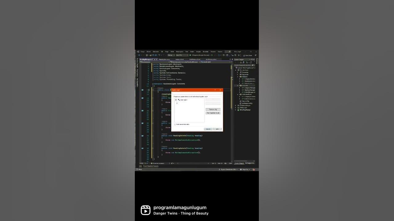 C Ile Web Yazılım Csharp Csharpdevelopers Csharpprogramming Mvc