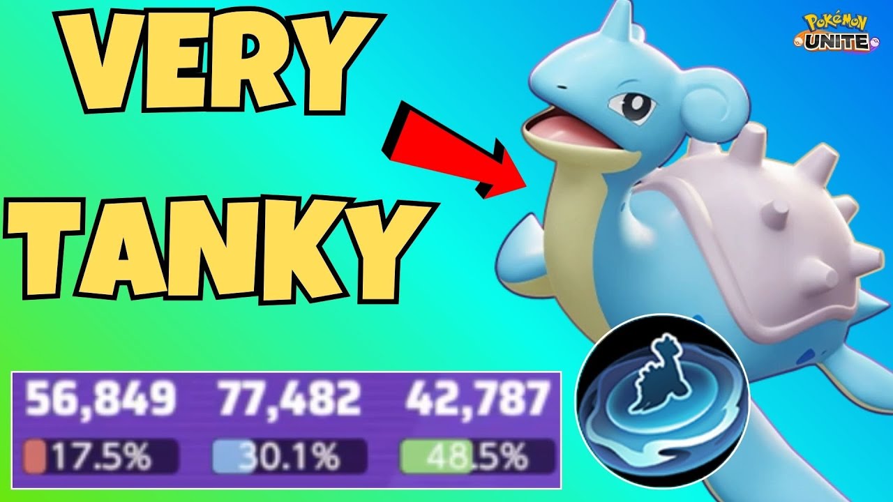 Water Pulse LAPRAS Is Very Bulky | Pokemon Unite - YouTube