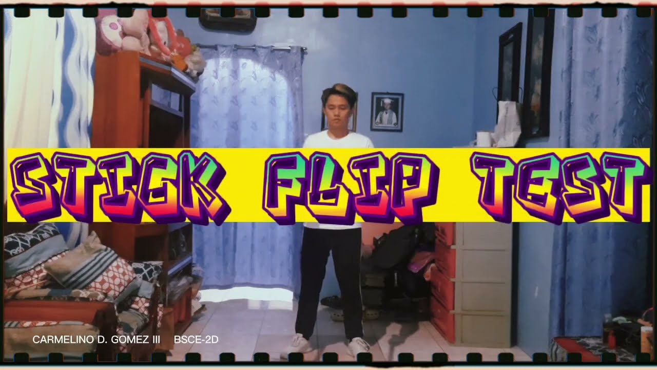 STICK FLIP TEST - YouTube