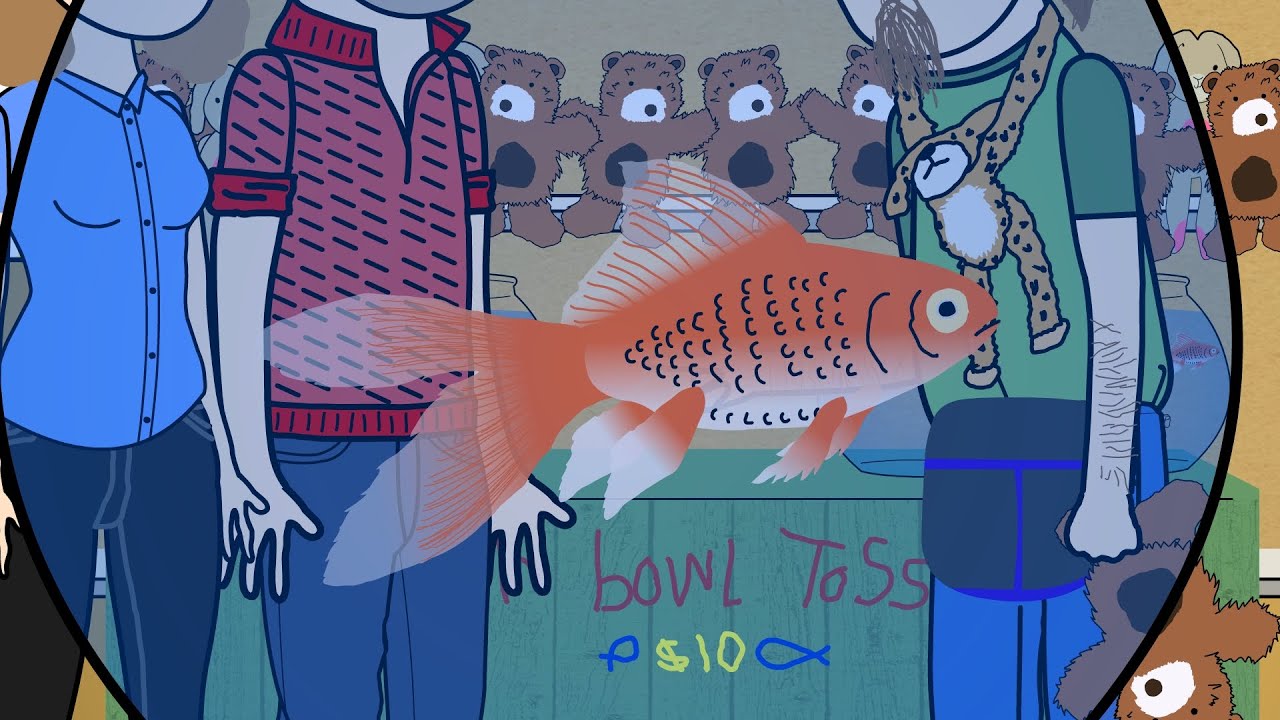 fish bowl toss - YouTube