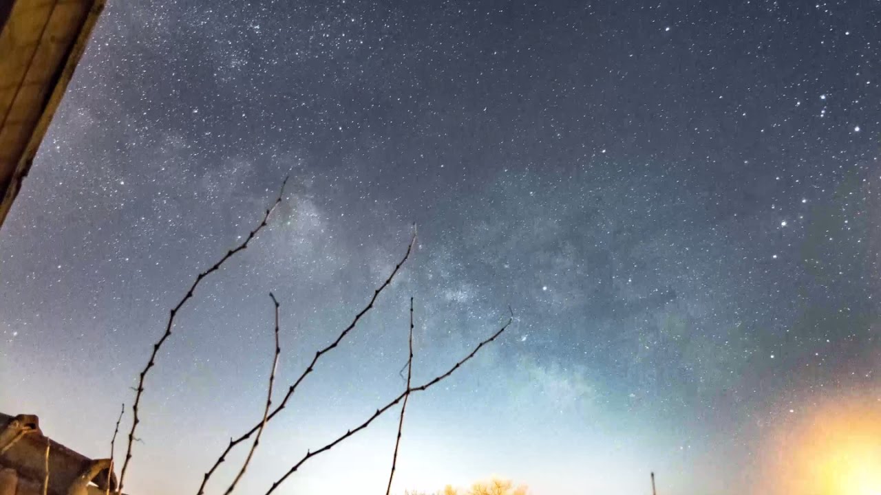 Milky Way - Time Lapse 4K *NIKON D3300* - YouTube