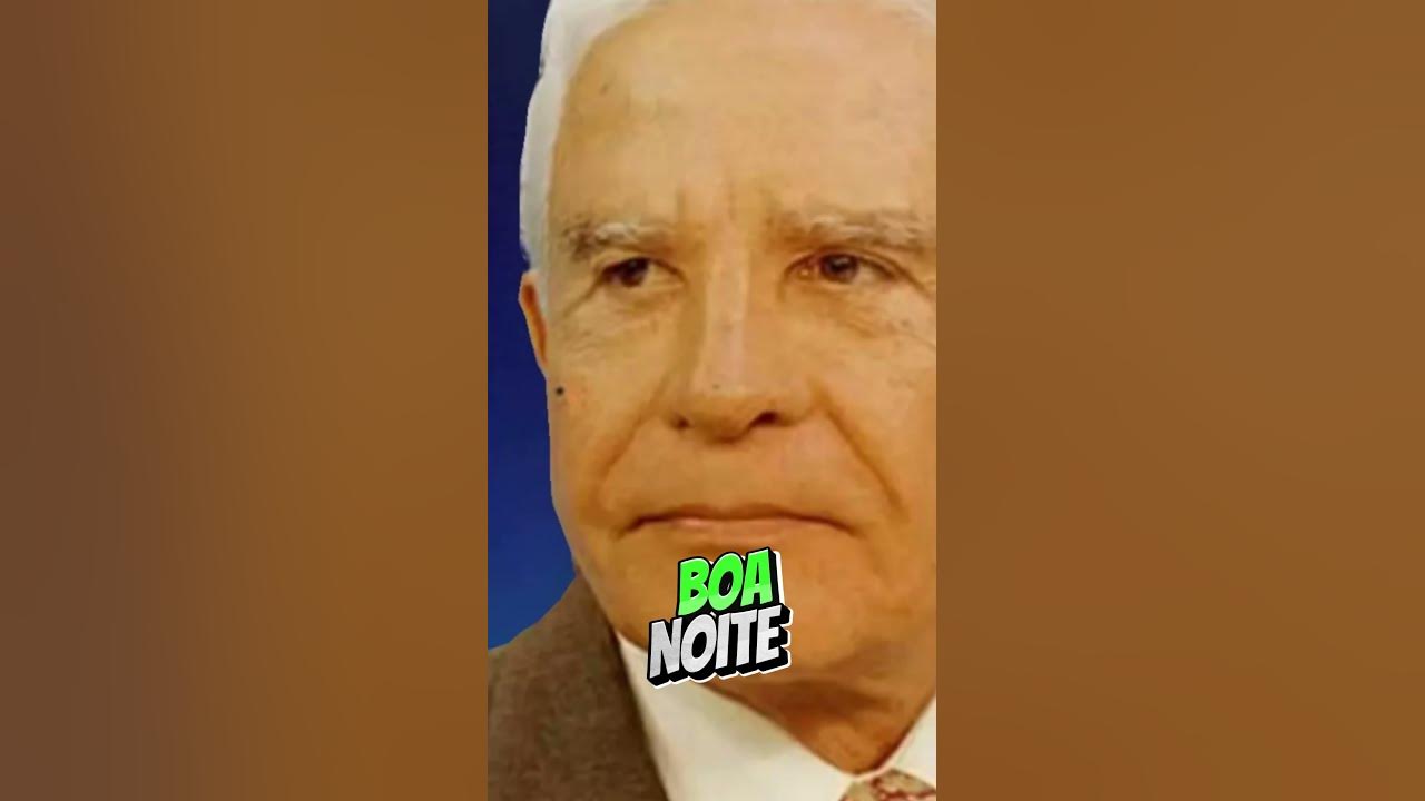 Biografia Revelada A TrajetÓria IncrÍvel De Cid Moreira No Jornal