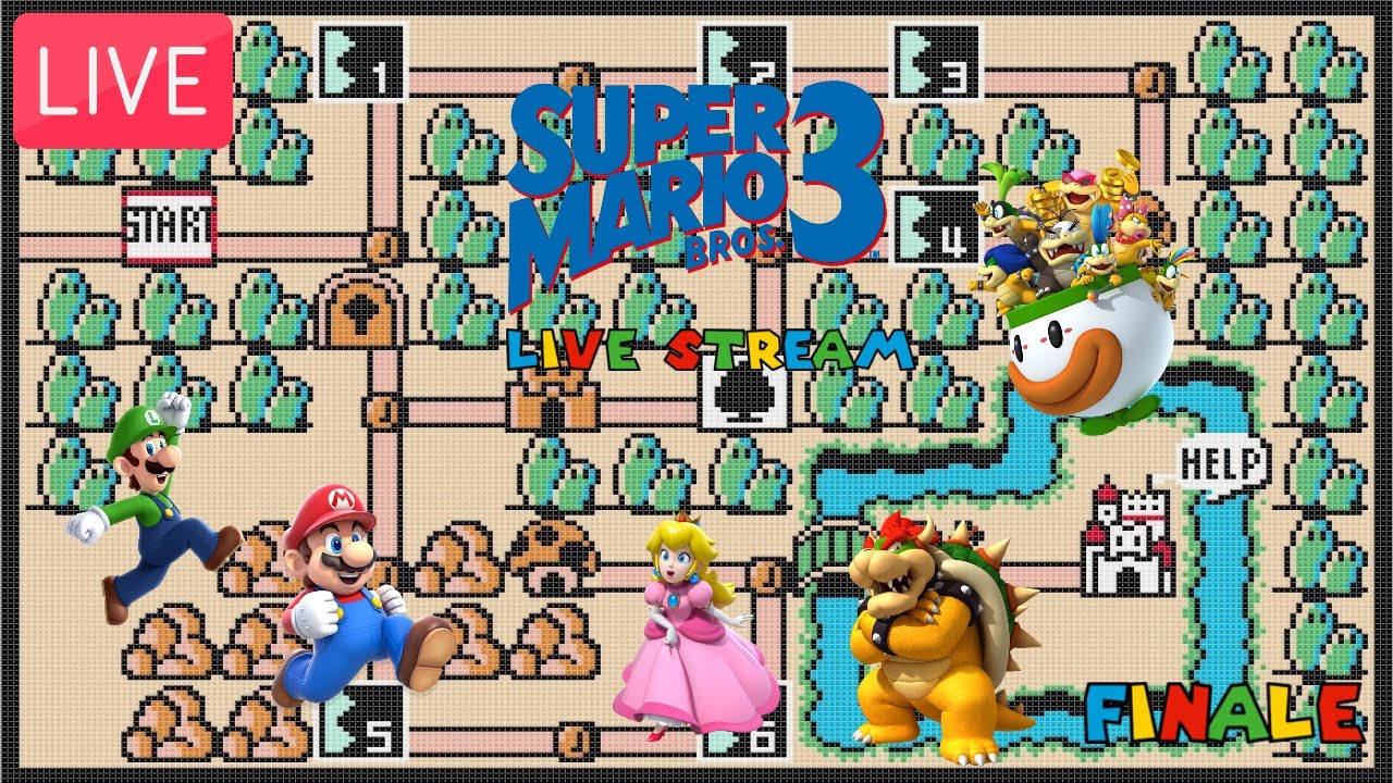 Super Mario Bros. Trilogy Part 3 Finale: Super Mario Bros. 3: The final ...