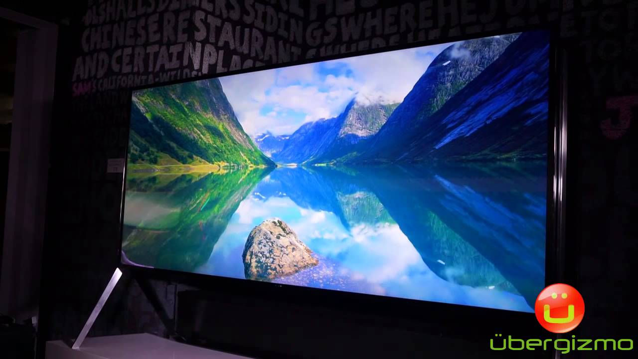 Samsung Tizen Flexible Smart TV Demo CES 2015 - YouTube
