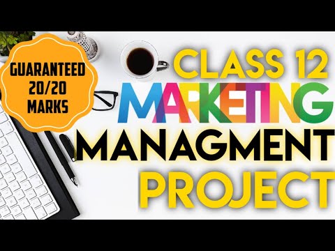 Marketing Management Project For Class 12 Business Studies - YouTube