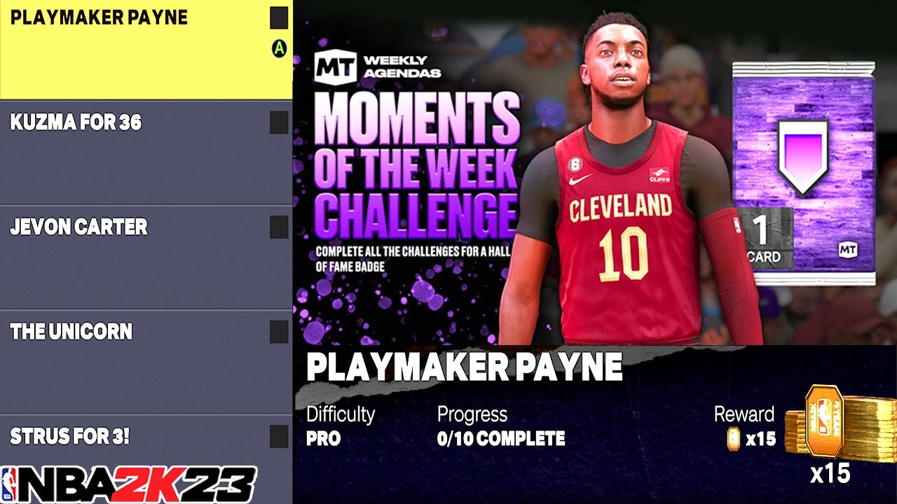NEW MOMENTS OF THE WEEK 4 CHALLENGES IN NBA 2K23 MyTEAM! SHOULD YOU ...