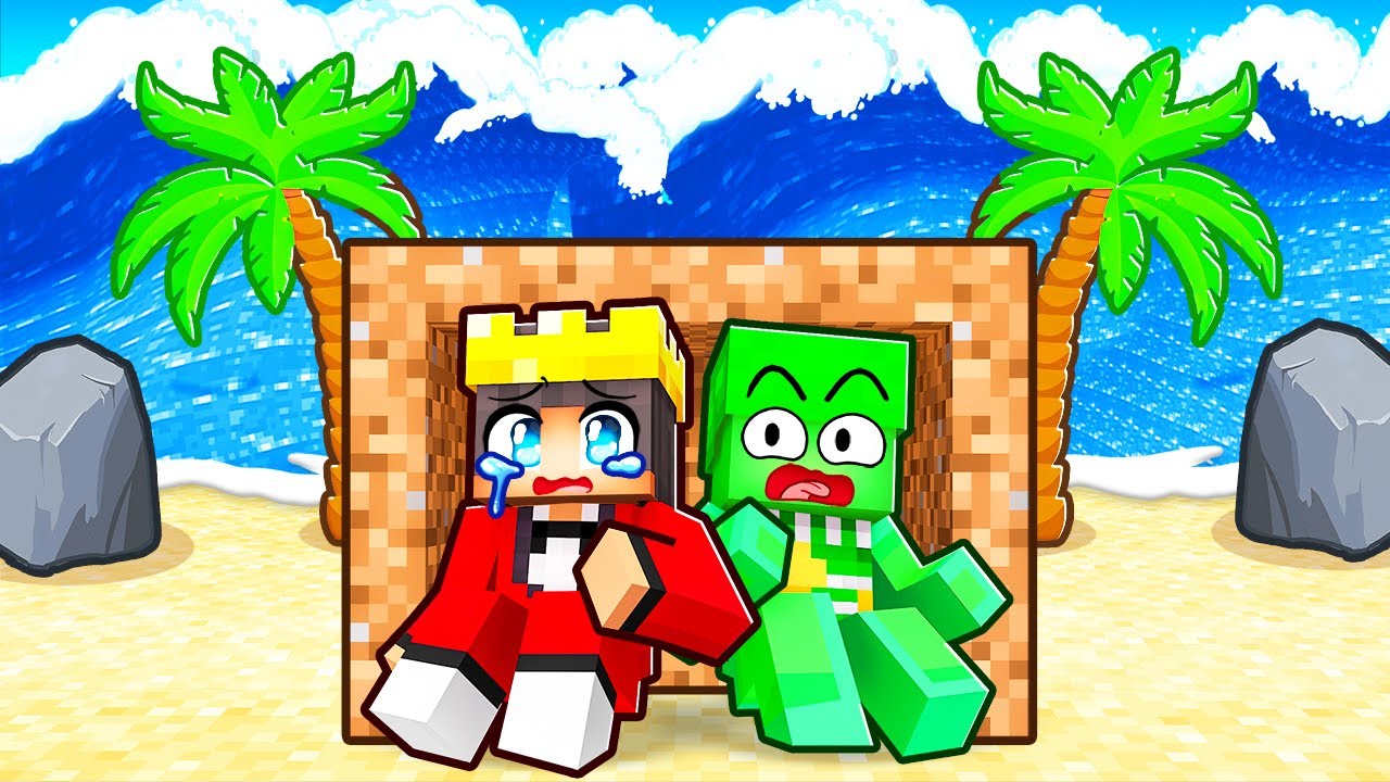 TSUNAMI vs DOOMSDAY BUNKER In Minecraft! - YouTube