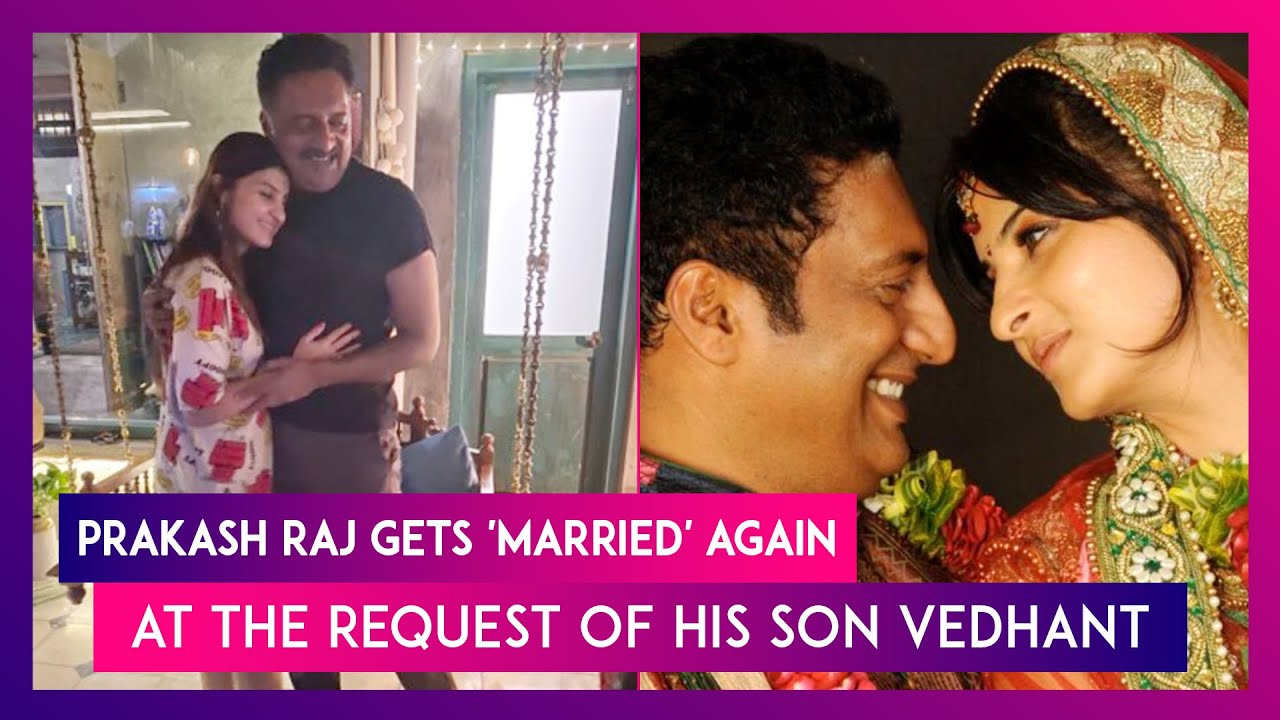 Prakash Raj Gets 'Married' Again To His Wife Pony Verma At The Request ...