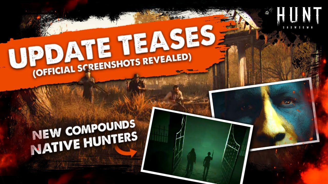 *NEW* map teases + NATIVE AMERICAN hunters & bow! (HUNT: Showdown ...