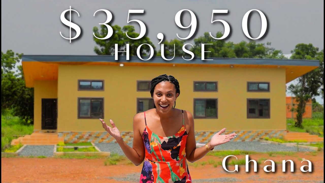 WHAT $35,950 GETS YOU IN GHANA | African American builds Off-Grid Homes ...