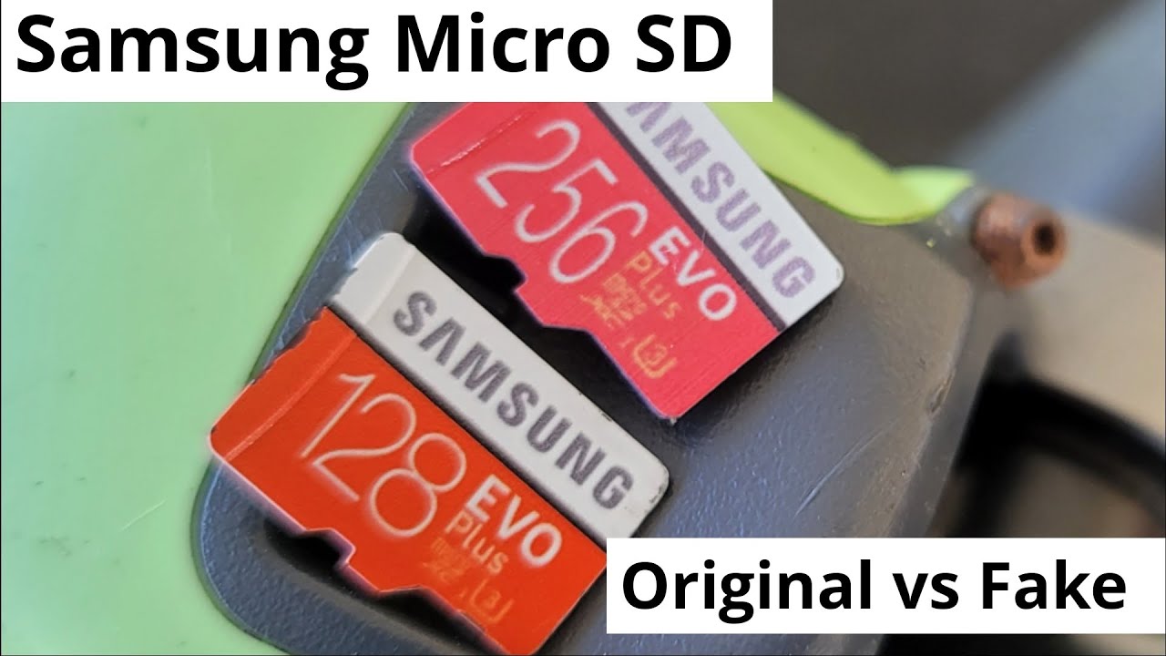Fui Engañado con una Samsung Micro SD Fake vs Original... - YouTube