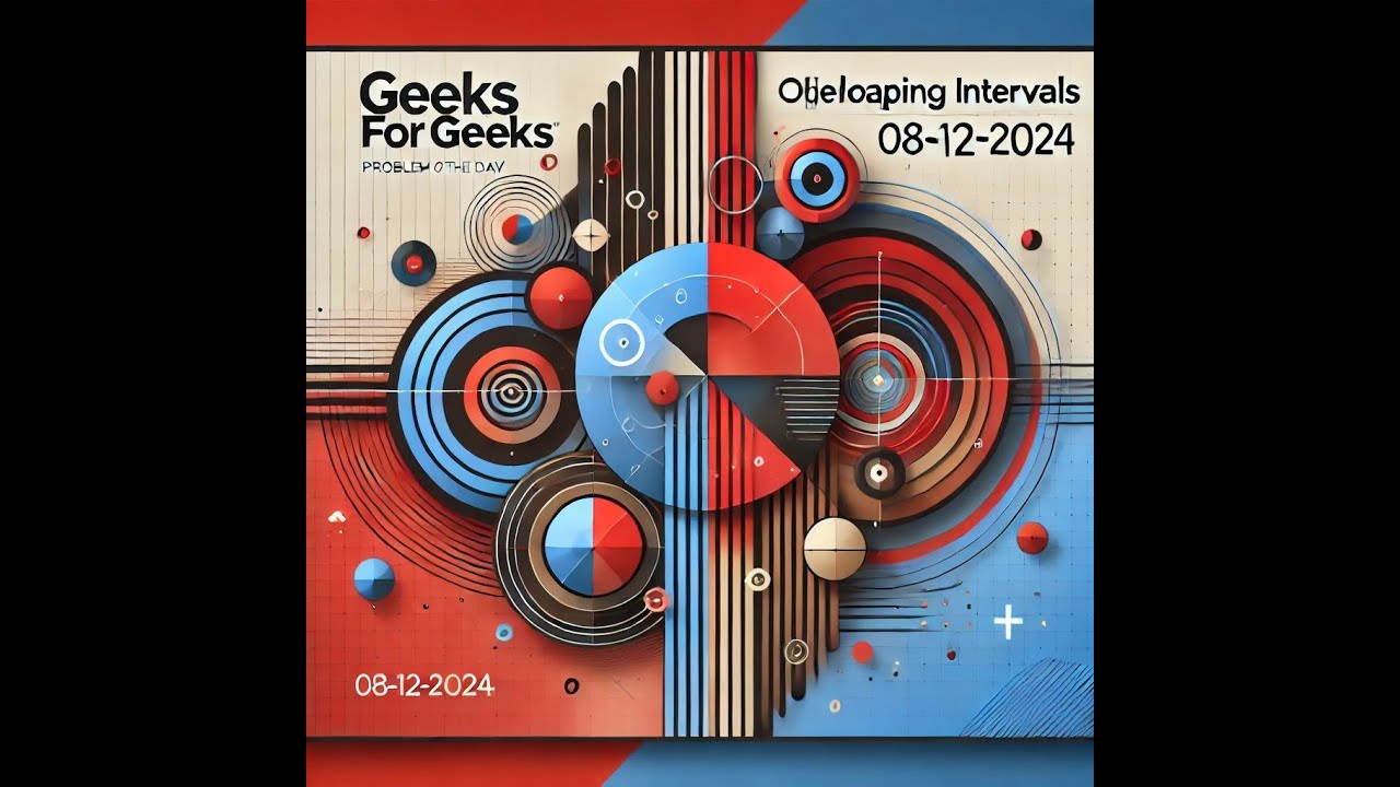 Overlapping Intervals|GFG POTD #gfg #potd | 08-12-2024| |@DecodeMaster01 - YouTube