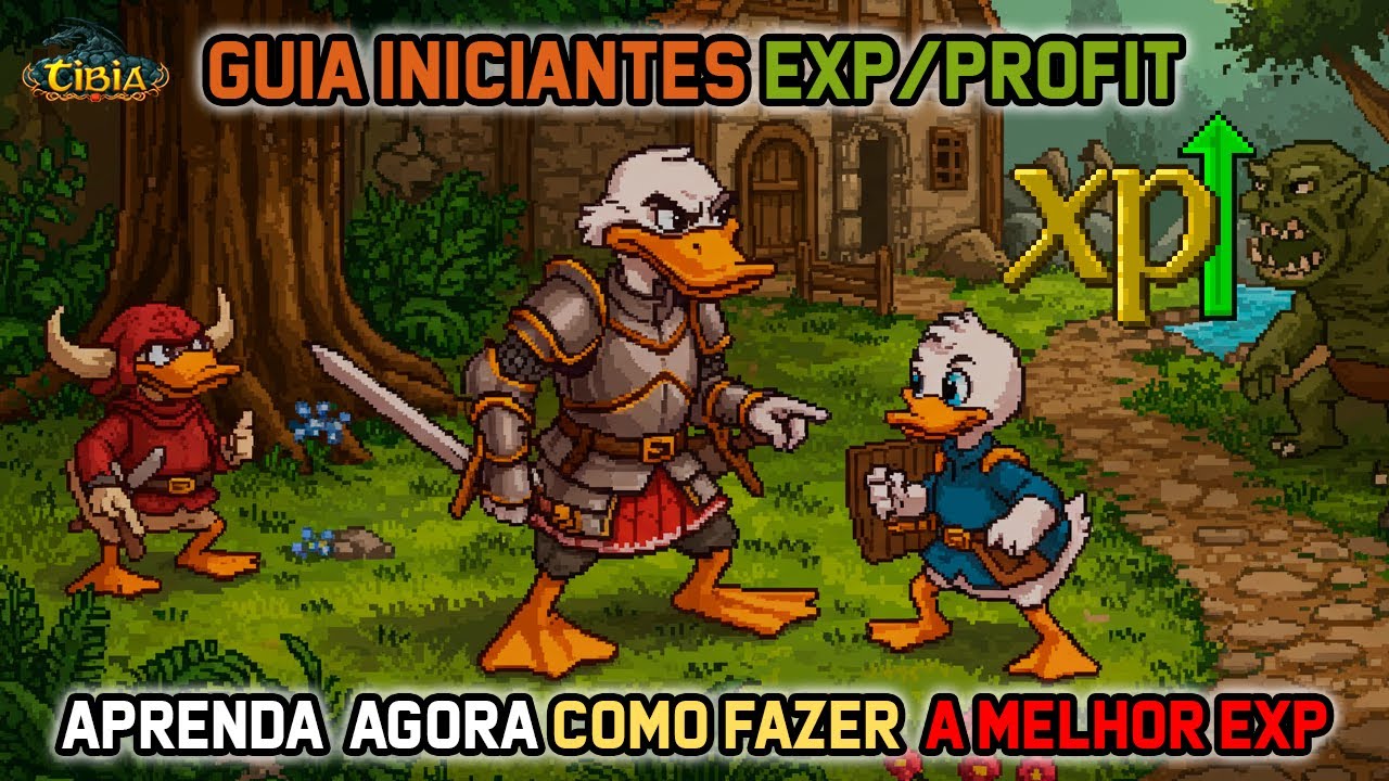 GUIA COMPLETO | COMO FAZER A MELHOR EXP E PROFIT NO TIBIA | O QUE NÃO ...