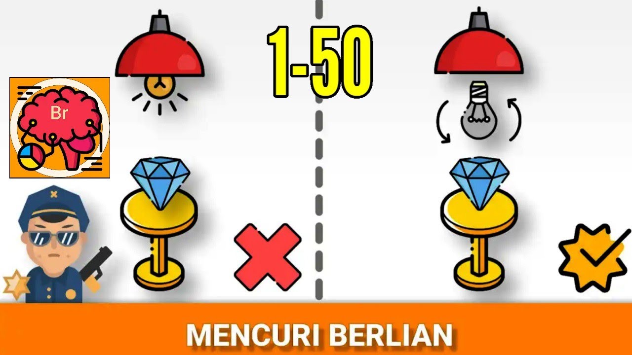 Mencuri Berlian - Golovolomki: Teka Teki Otak Video Game Walkthrough ...