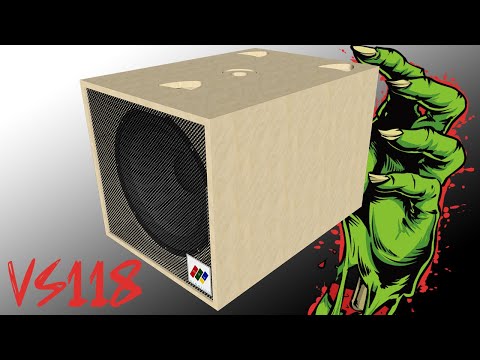 DIY Speaker Box | VS118 Bass Reflex Subwoofer