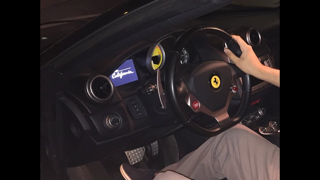 Ferrari California - City Night Drive - YouTube