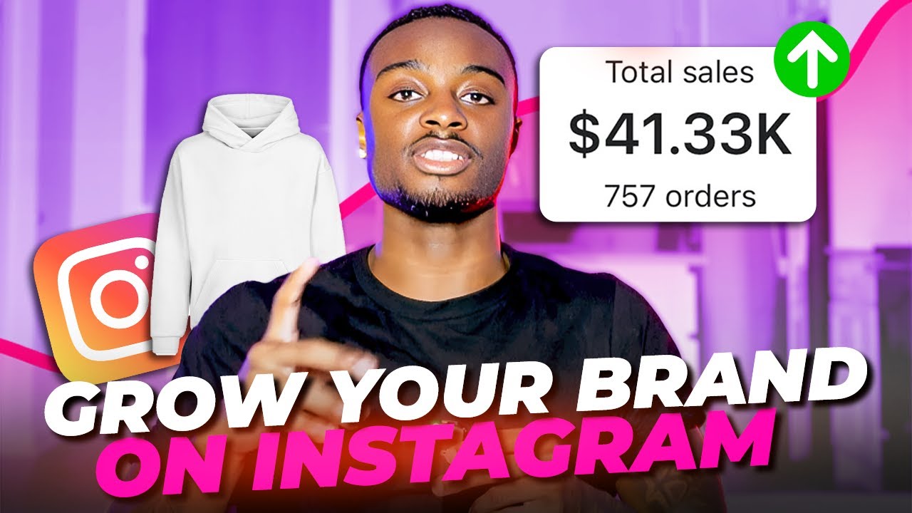 How to Blow Up Your Clothing Brand Using Instagram - YouTube