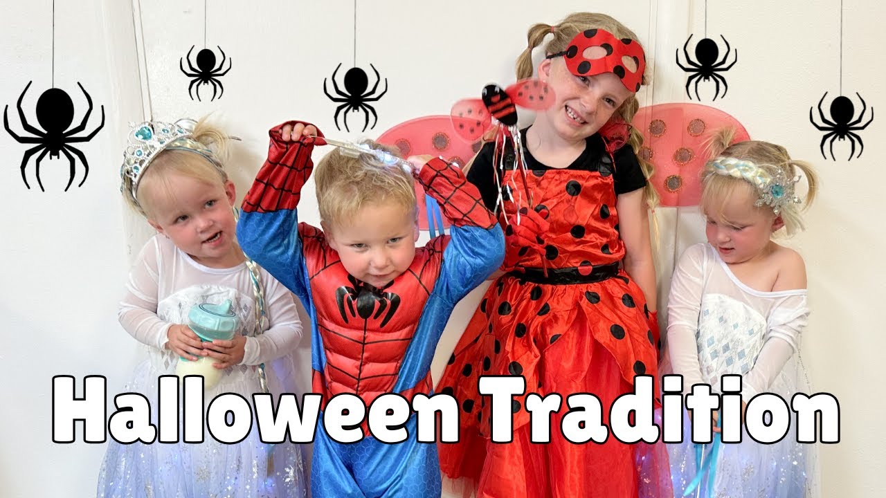 Spooky Squad! Halloween Party Fun with 2-year-old TRIPLETS & Big Sis | Costumes, Chaos & Candy ...