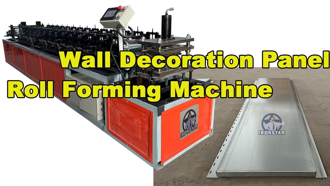 Wall decoration panel roll forming machine | Wall cladding panel roll ...