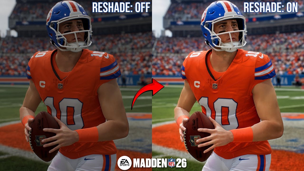 Madden 26: How To Use Reshade To Achieve MAXIMUM Graphics On PC - YouTube