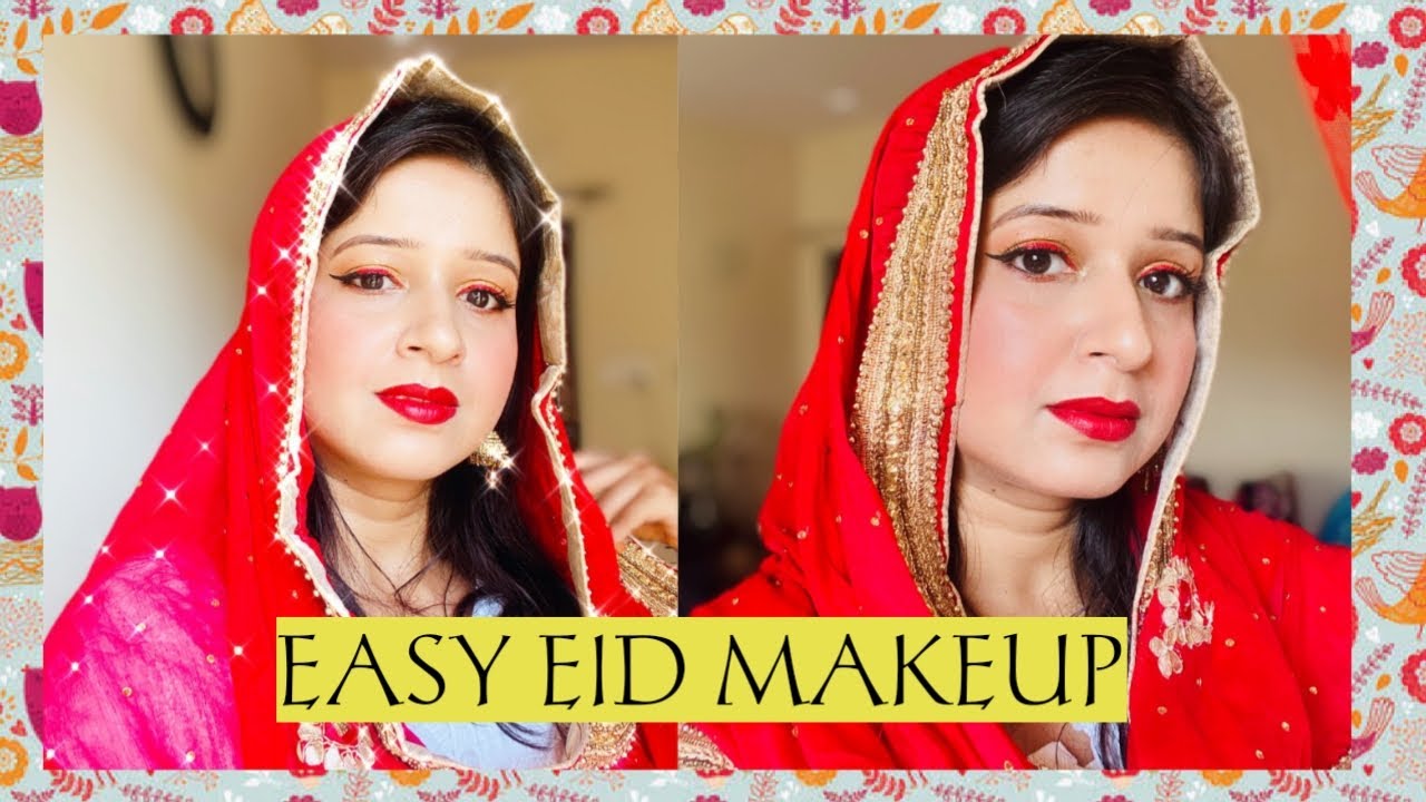 Easy Eid Makeup For Beginners - YouTube