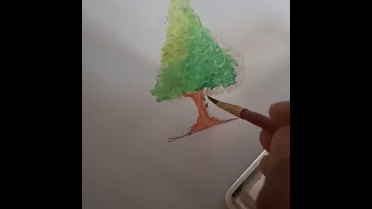 How to render trees manually #rendering #architecture #interiordesign # ...