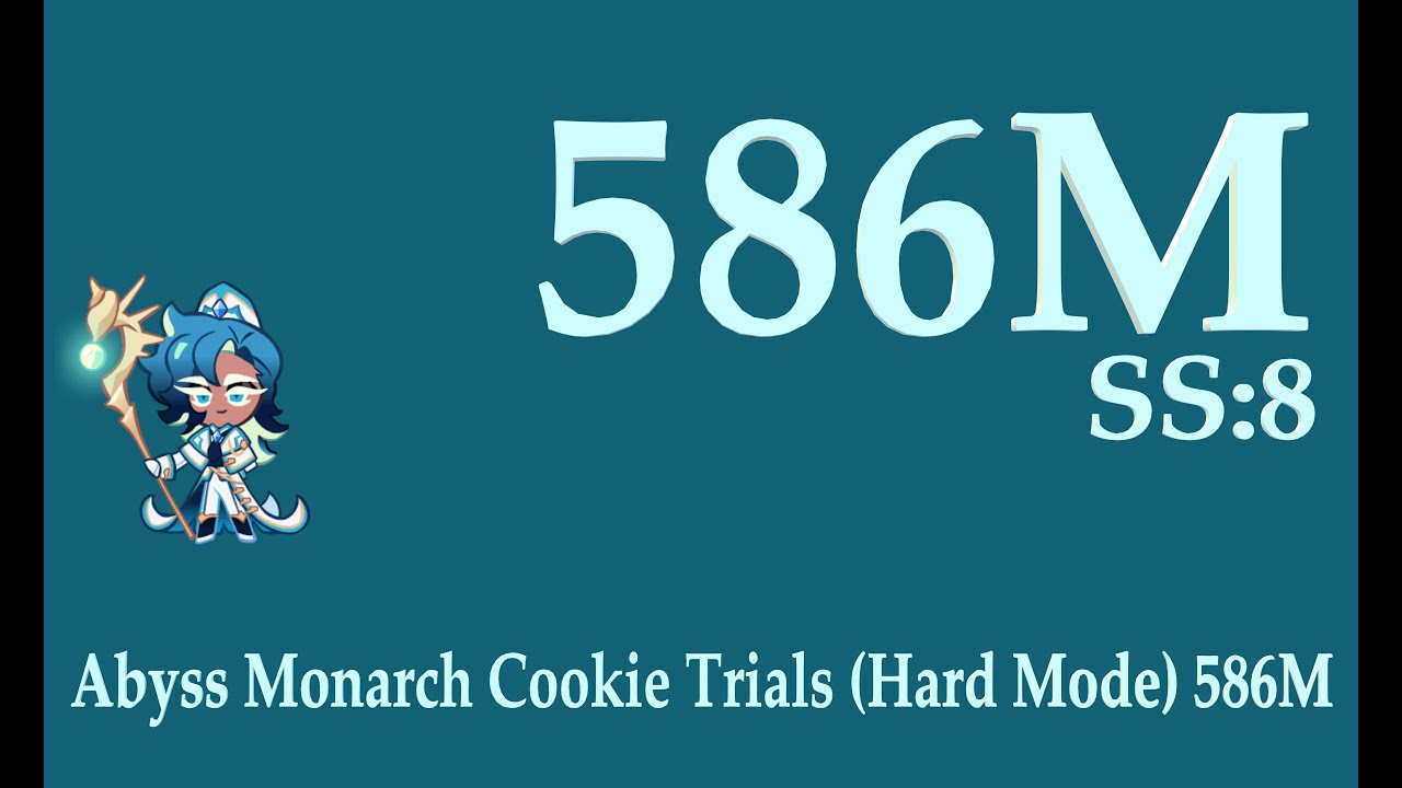 CROB Abyss Monarch Cookie Trials (Hard Mode) 586M | Jinx lol | Cookie ...