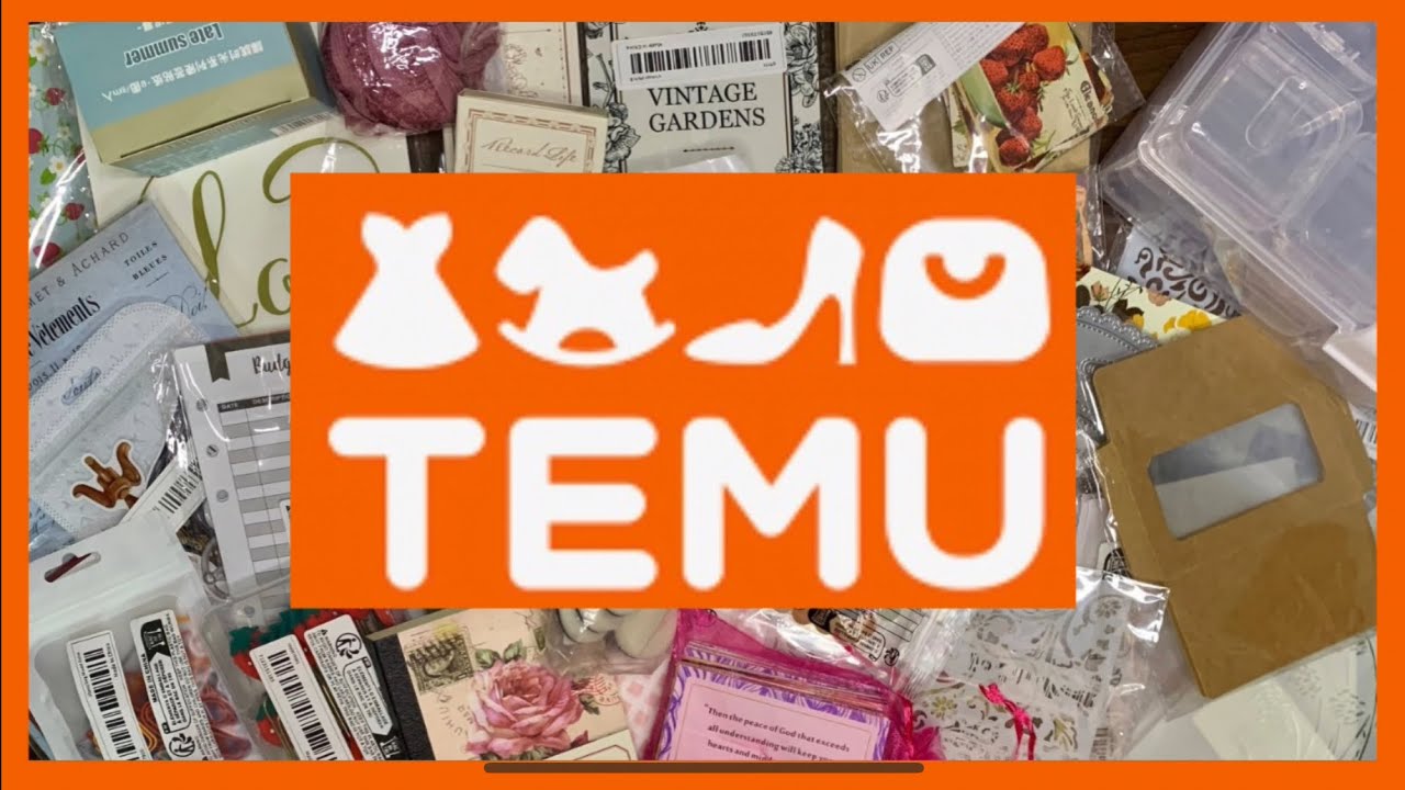 Huge Temu Haul | Crafting & Junk Journal Supplies - YouTube