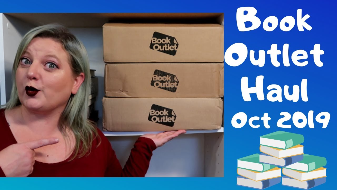 Book Outlet Haul October 2019 - YouTube