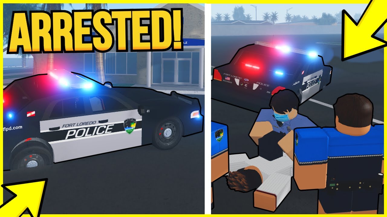I STOLE A POLICE CAR! | Fort Loredo (Roblox) - YouTube
