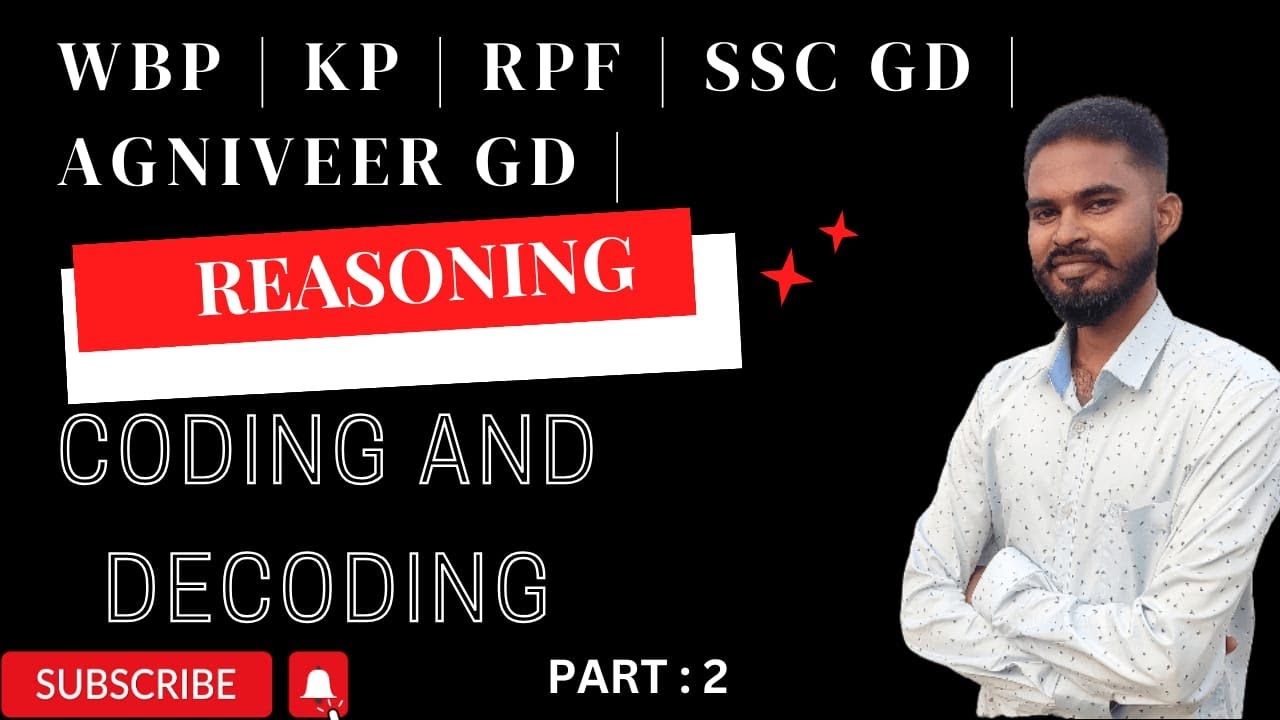 Coding And Decoding Reasoning In Bengali Wbpkpssc Gdall Defence And State Police Exam Youtube 5527