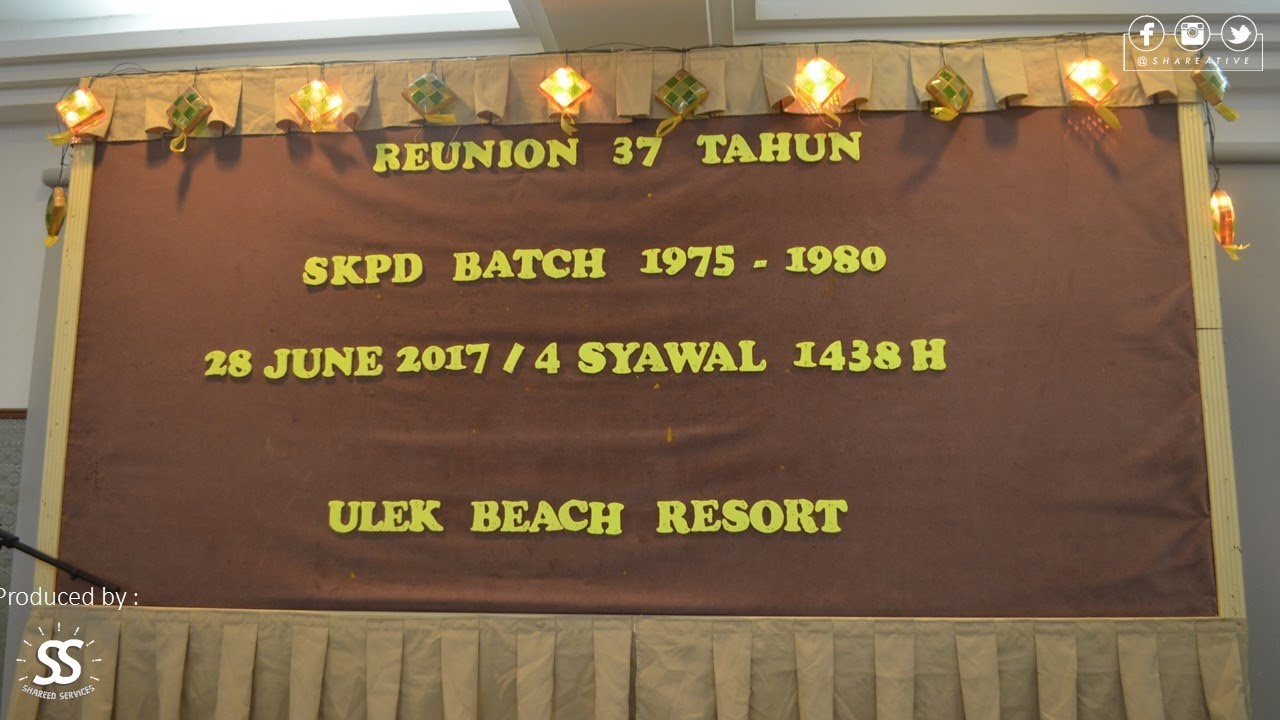 REUNION BATCH 1975-1980 SK PUSAT DUNGUN @ SHAREATIVE - YouTube