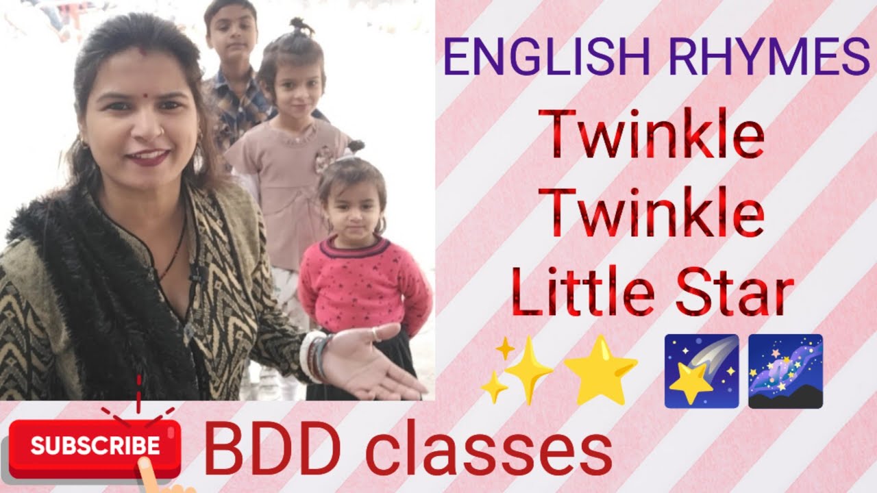 Twinkle Twinkle Little Star | English rhymes | #English_rhymes |# ...